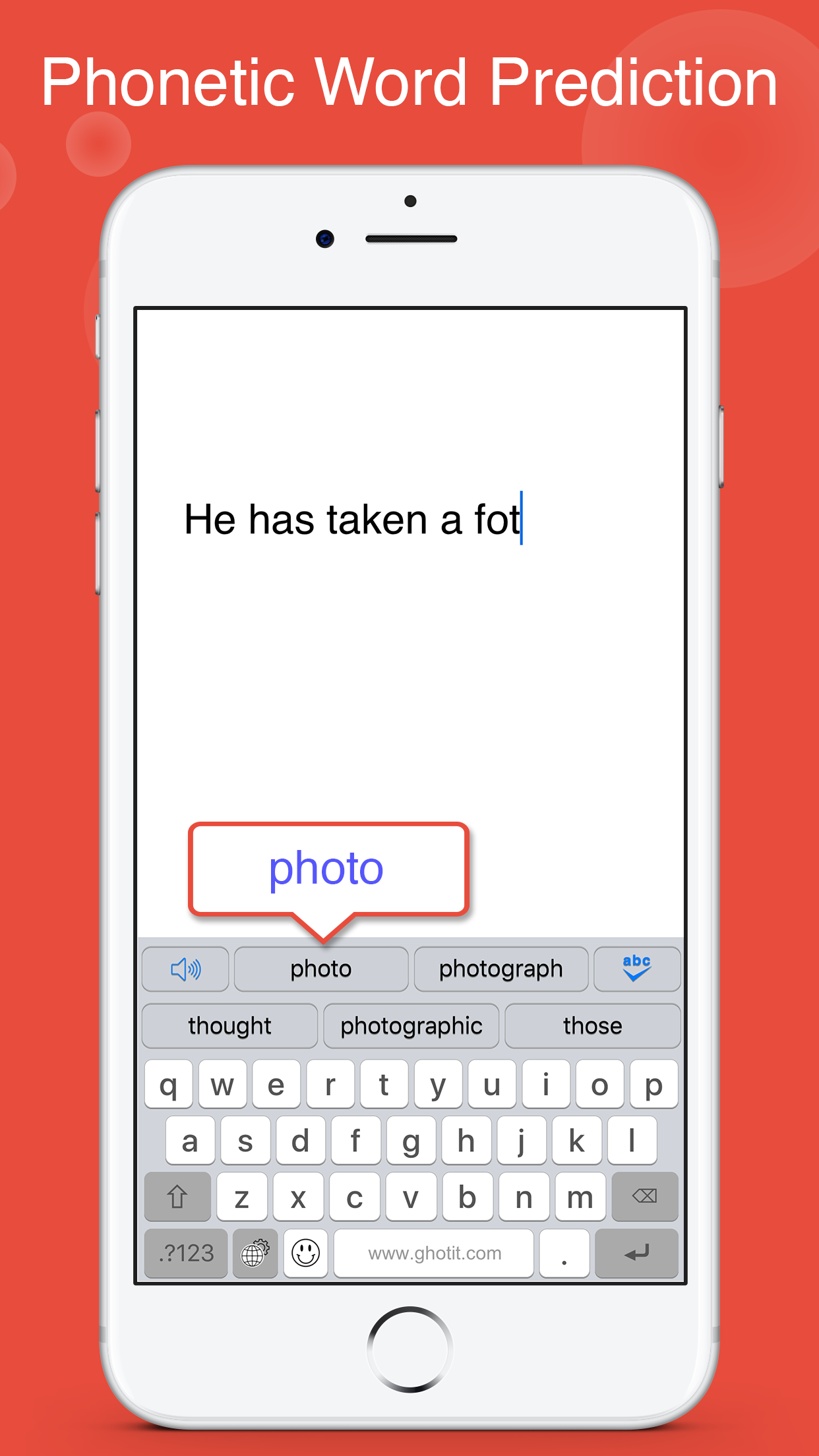Ghotit IPad IPhone Dyslexia Keyboard